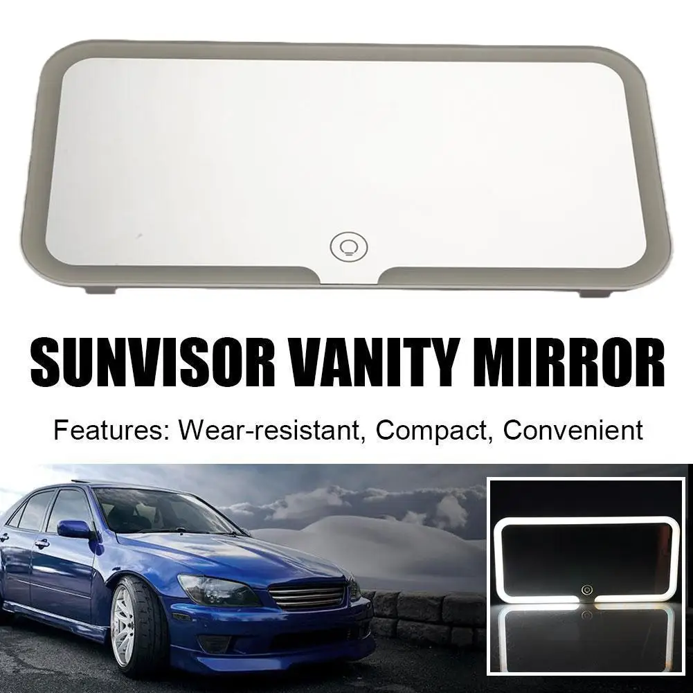 3-LED-Light-Modes-Stepless-Dimming-Car-Sun-Visor-Vanity-Screen-Mirror ...