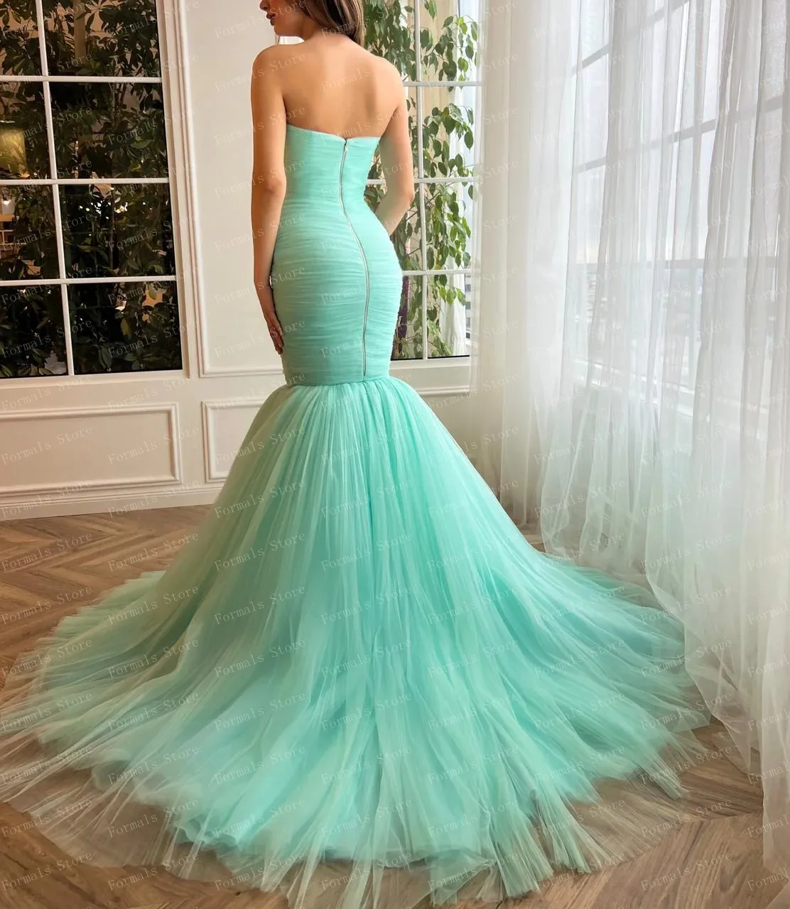 Tiffany Blue Wedding Dress