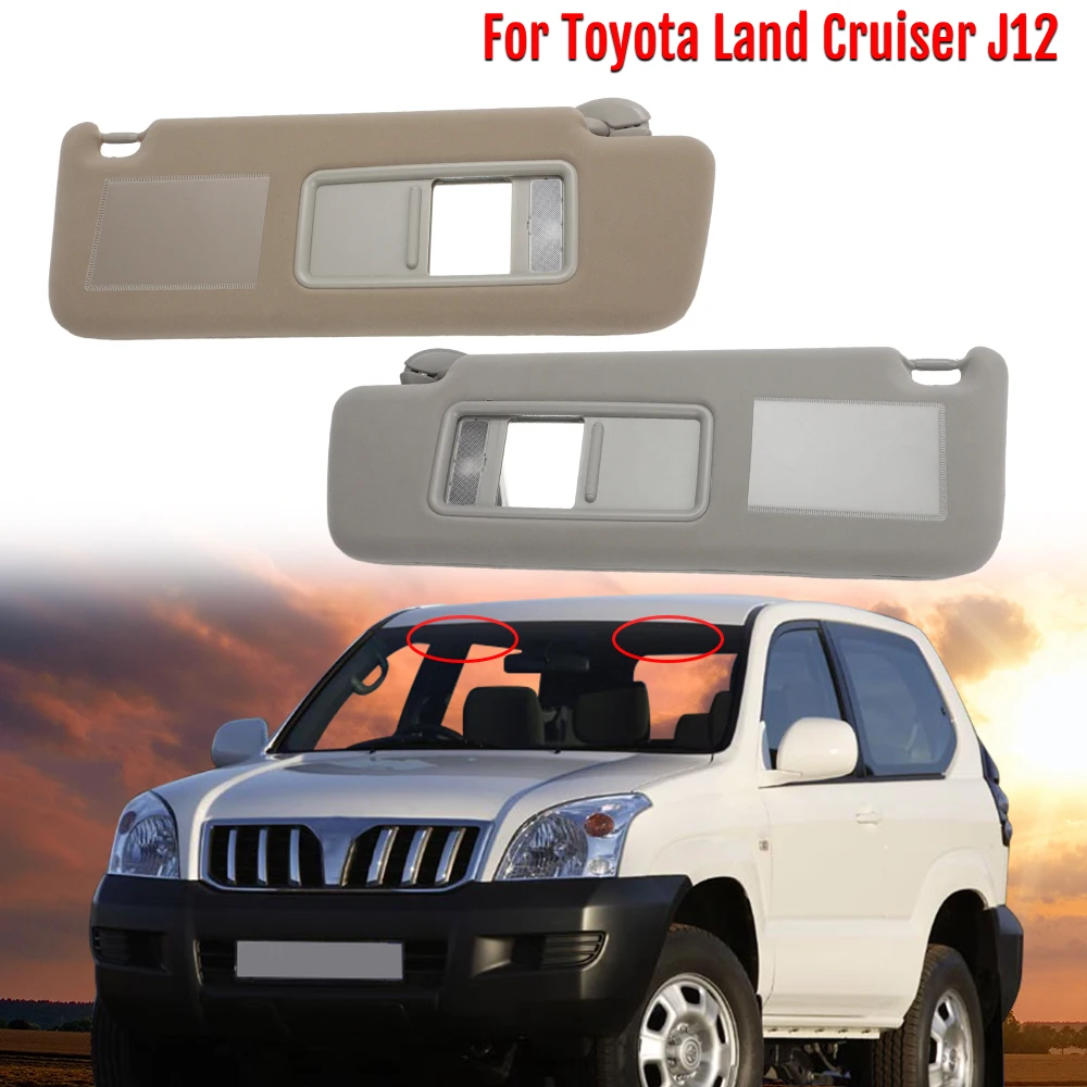 Car-Sun-Visor-For-Toyota-Land-Cruiser-J12-Prado-LC-2002-2008-2009 ...