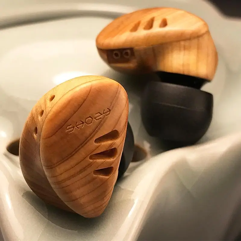 Shozy-Black-Hole-Mini-Dynamic-Drive-In-Ear-Wooden-HIFI-Music-Headphone ...