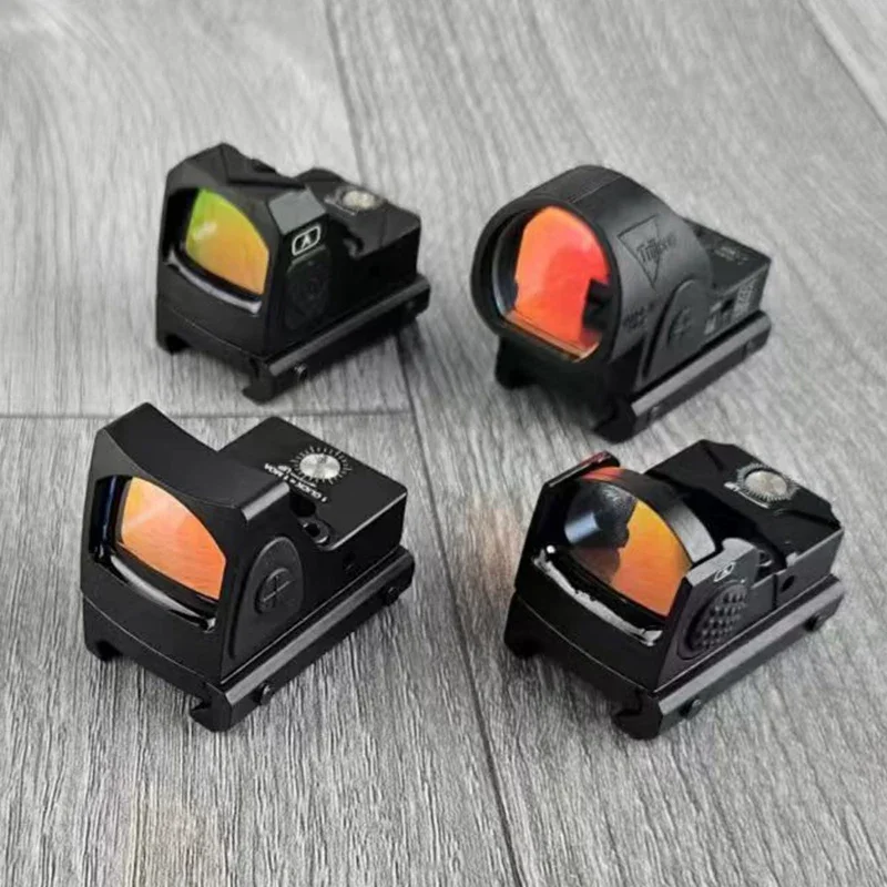 Red-Dot-Optical-Compact-Rifle-Scope-Outdoor-Sports-Reflecting-Pistol ...