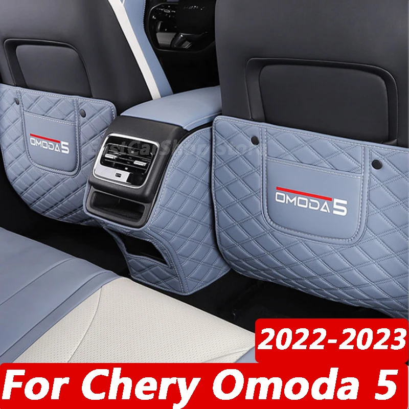 For-Chery-Omoda-5-2022-2023-Car-Rear-Seat-Anti-Kick-Pad-Seat-Cover-Rear ...
