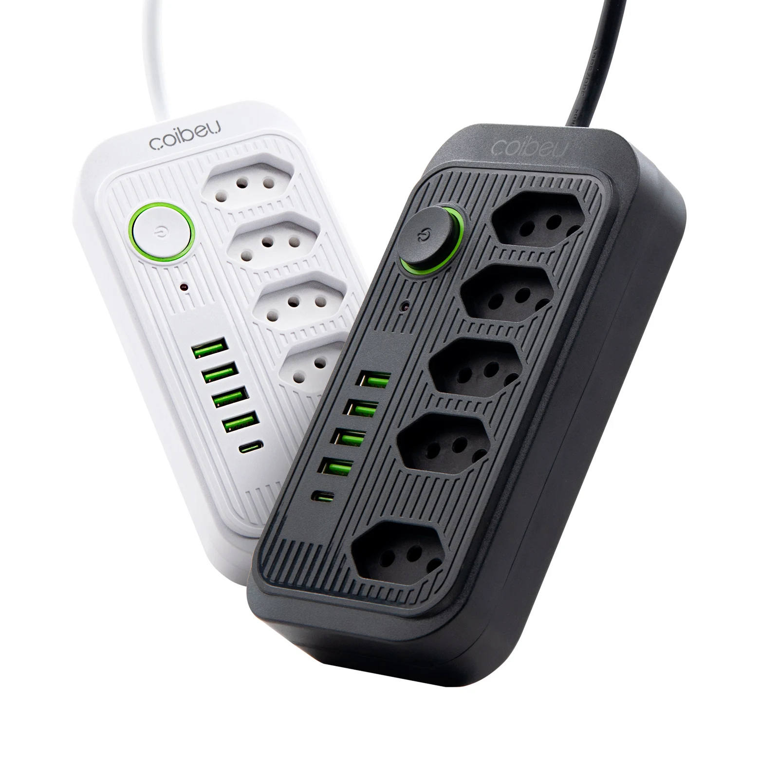 Electric-Socket-Extension-Cable-with-USB-Type-C-Power-Strip-Brazil-Plug ...