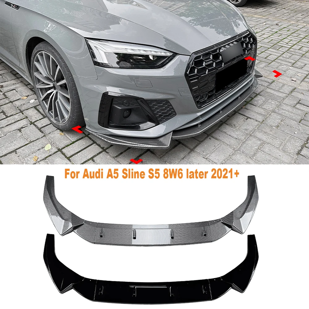 Car-Front-Bumper-Lip-Body-Kit-Spoiler-Splitter-Bumper-Canard-Lip ...
