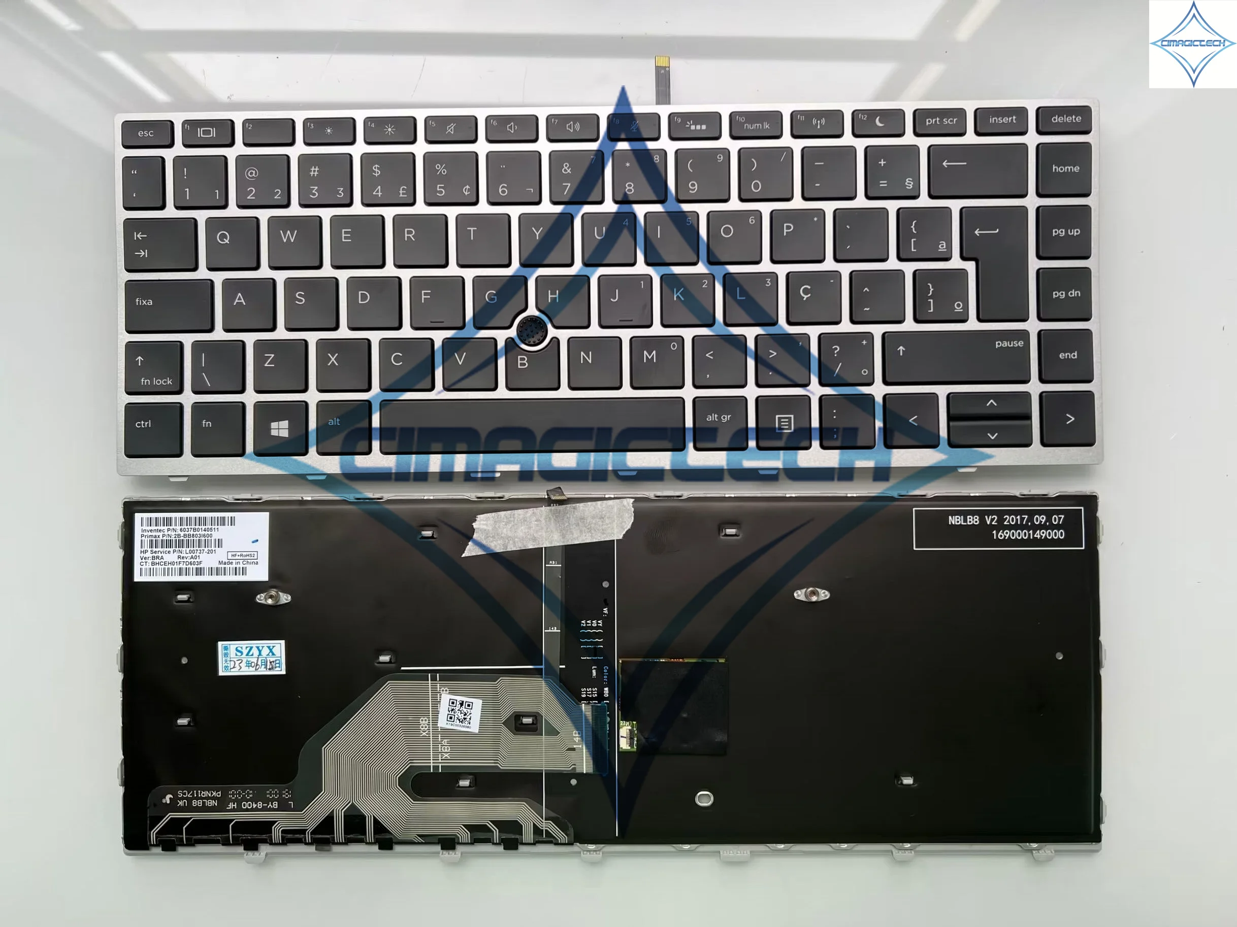 New BR Brazilian Backlit For HP ProBook 640 G4 G5 645 G4 645 G5 Teclado ...