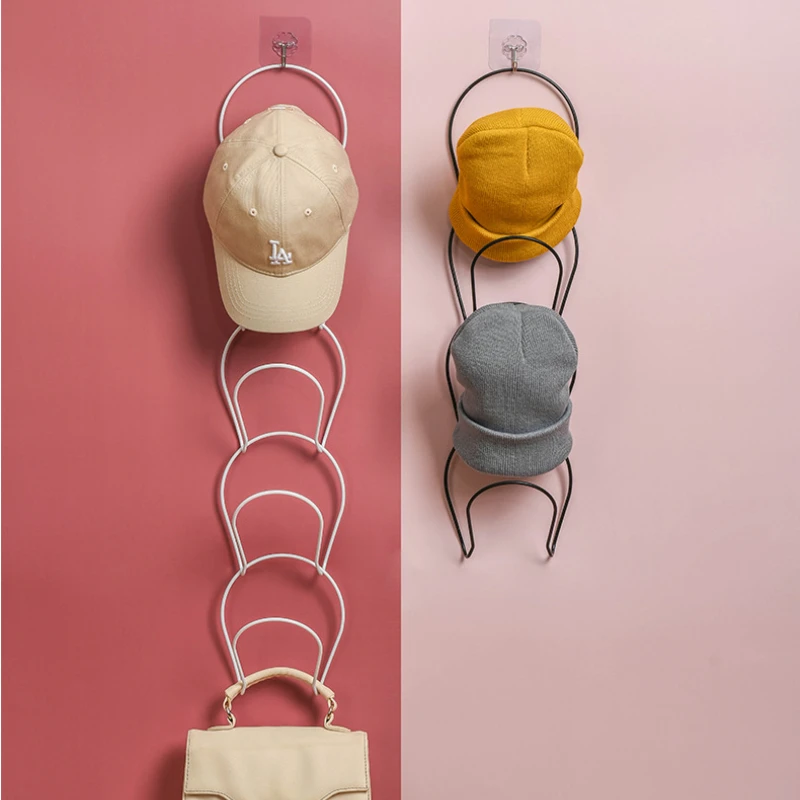 5Pcs-set-Hanging-Hat-Sorting-Rack-Baseball-Cap-Rack-Hook-Scarf-Rack ...