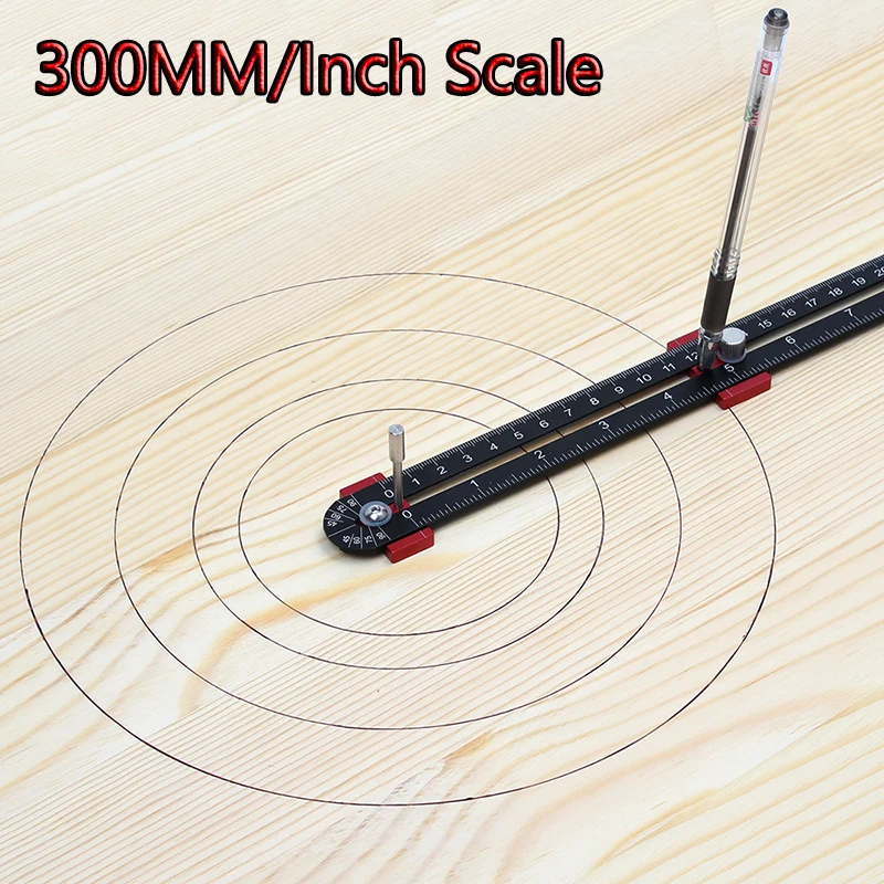 Woodworking-Drawing-Compass-Circular-Drawing-Ruler-Measurement-Tool ...