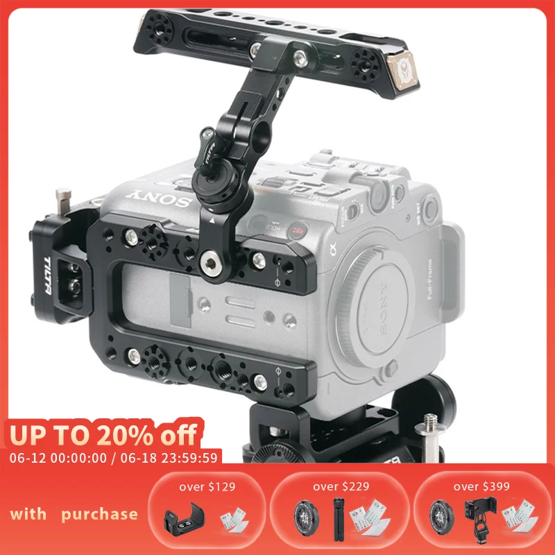 Tilta Fx6 Vertical | Tilta Fx6 Es-t20-b | Sony Fx6 Camera | Camera Cage Kit | Sony Fx6 Tilta ...