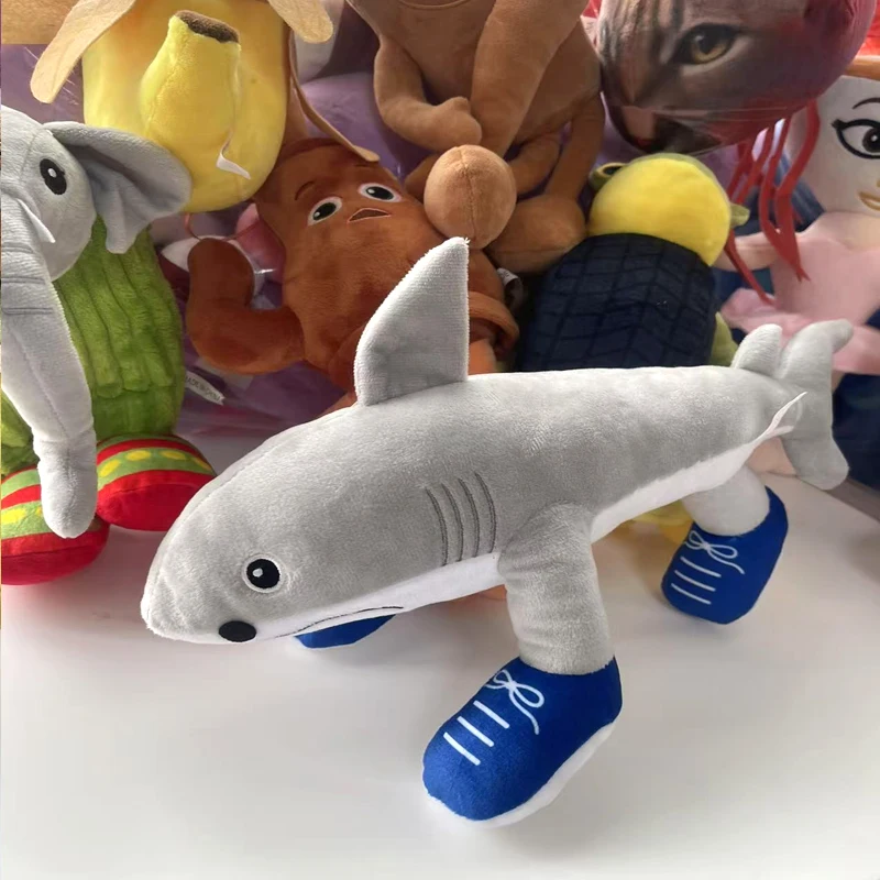Juguete de peluche Brainrot Tung Sahur Plushie dibujos animados ...