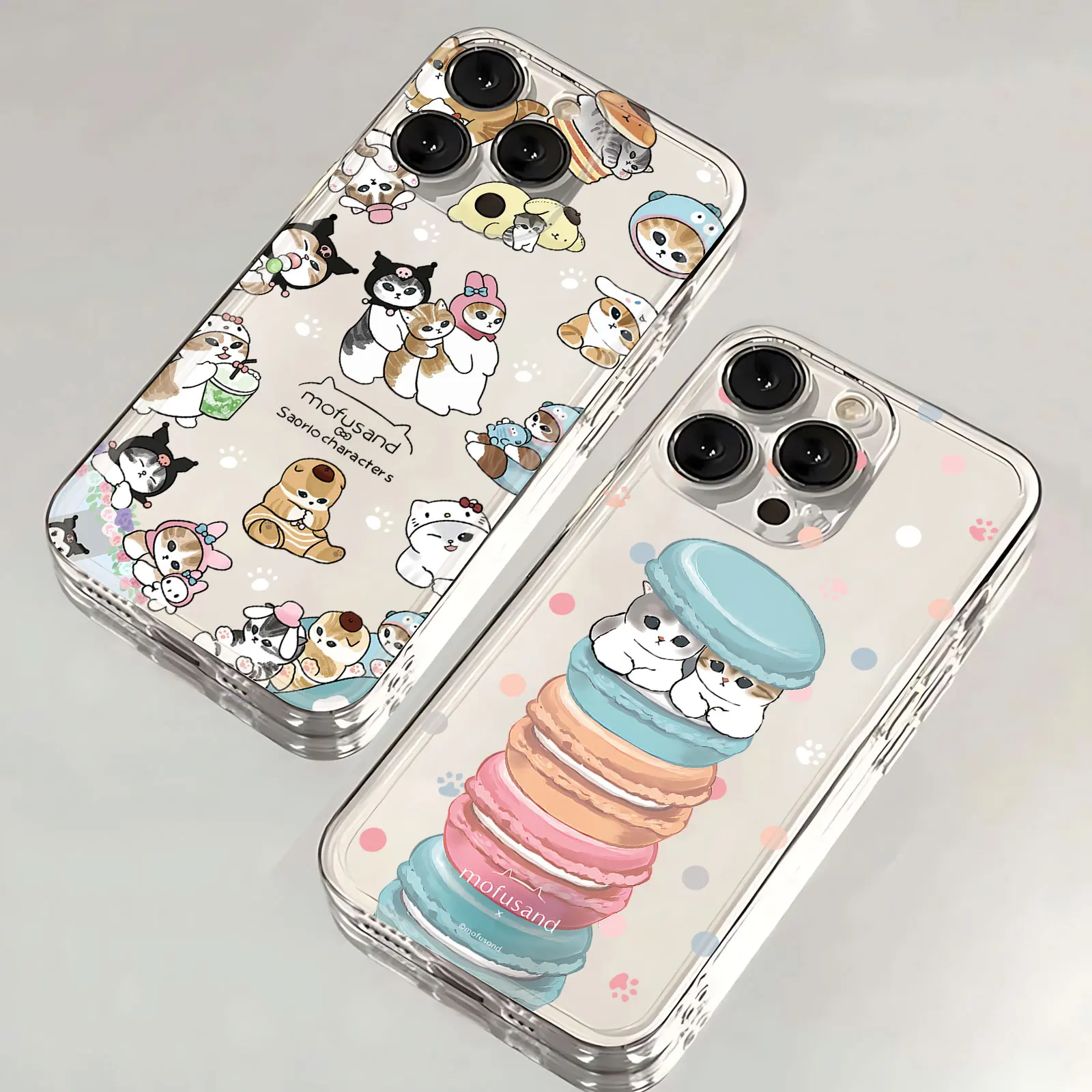 Cute-M-mofusands-cat-Phone-Case-For-Xiaomi-Redmi-Note-13-12-12C-11-10 ...