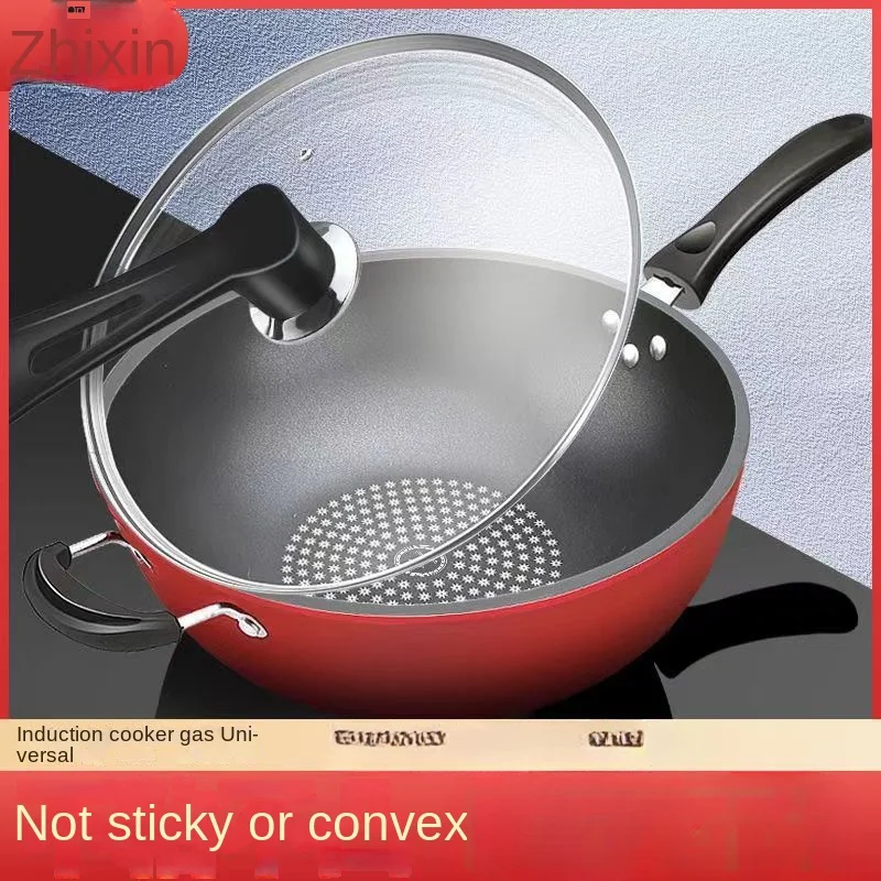 Non-Stick-Pan-Vegetable-Frying-Pan-Induction-Cooker-Frying-Pan-Iron-Pot ...