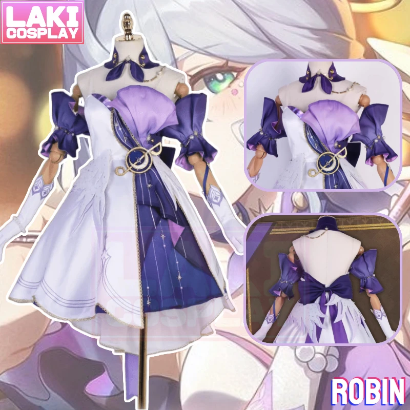 Star-Rail-Robin-Cosplay-Costume-Game-Honkai-Star-Rail-Halovian-Singer ...