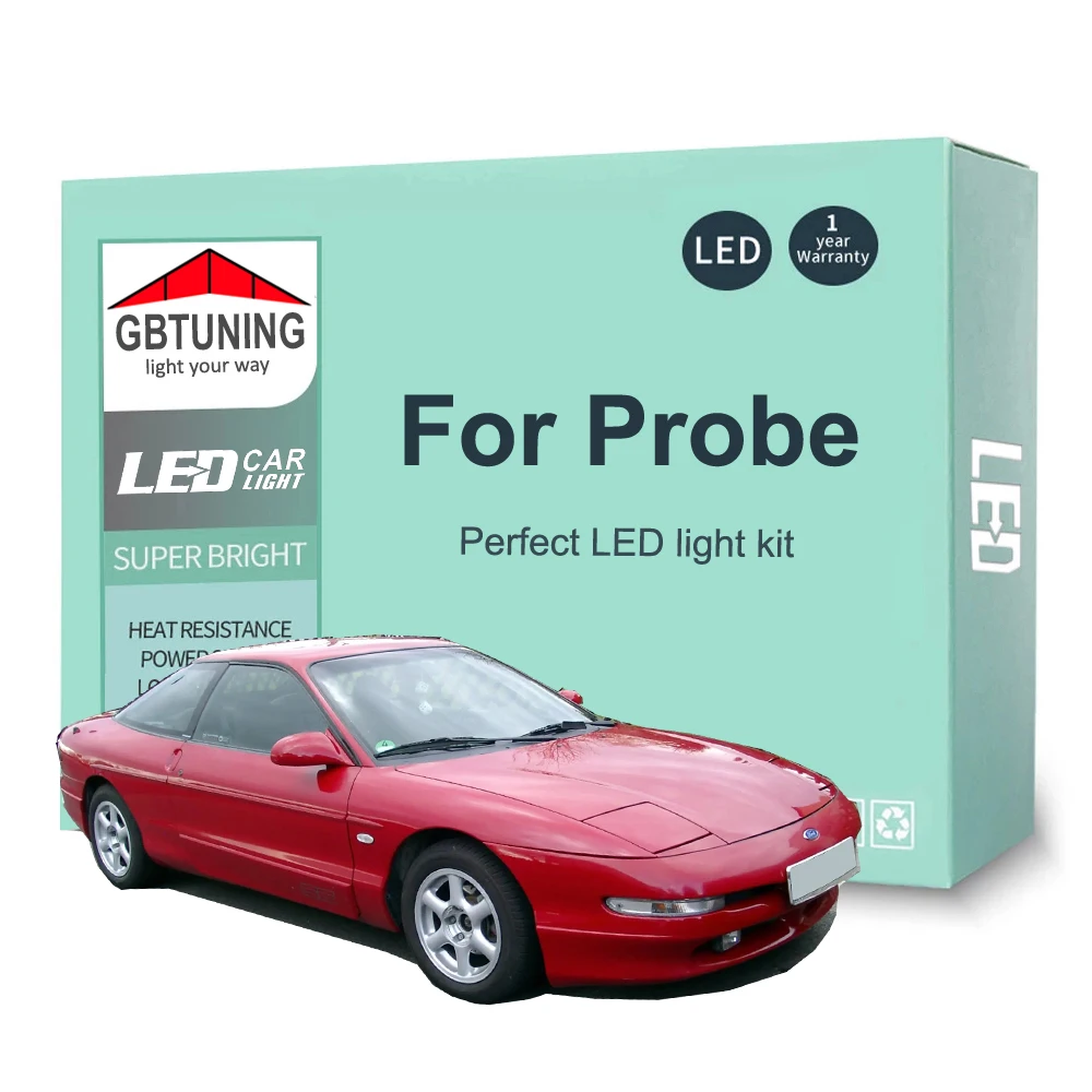 15Pcs-LED-Interior-Light-Bulb-Kit-For-Ford-Probe-1993-1994-1995-1996 ...