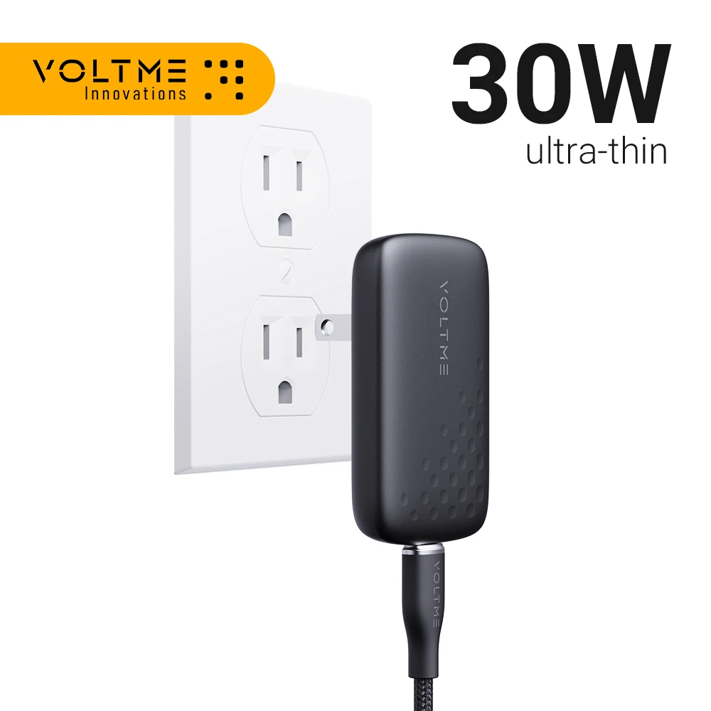 VOLTME-UltraThin-30W-Fast-Charger-V-Dynamic-GaN-Tech-PD-USB-C-Charger ...