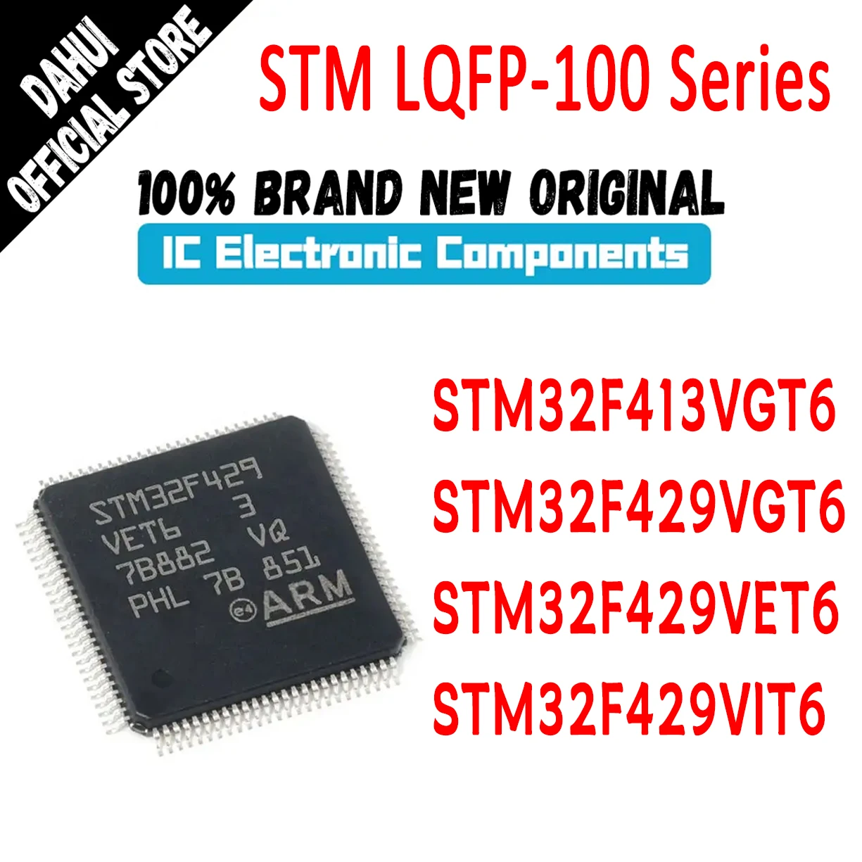 STM32F413VGT6 STM32F429VGT6 STM32F429VET6 STM32F429VIT6 STM32F413VG STM32F429VG STM32F429VE ...