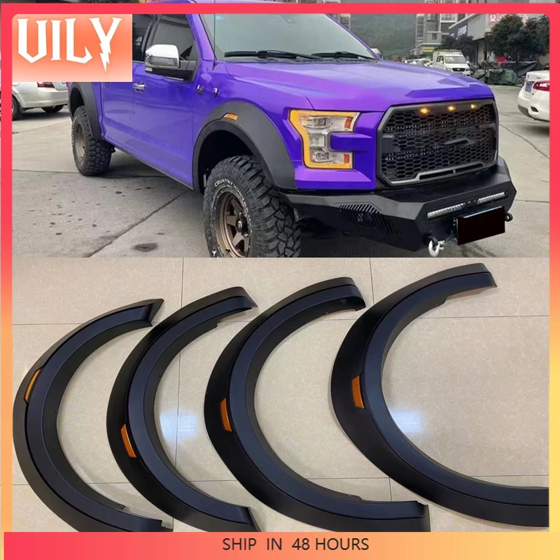 Guardabarros Flare para 2015 2016 2017 Ford F150 Raptor SVT estilo ...