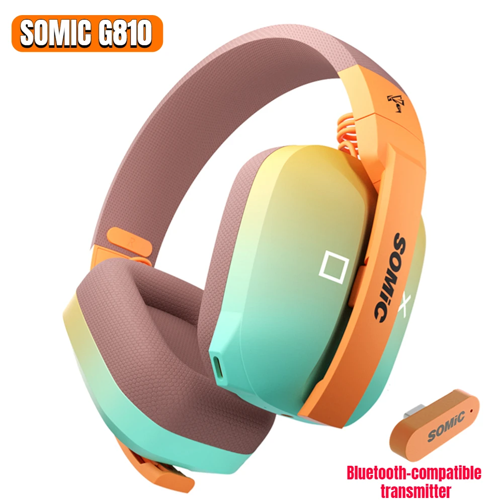 SOMIC-G810-Wireless-Headphones-Over-Ear-Bass-3-Modes-Connection ...