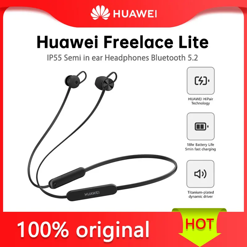 Huawei-Freelace-Lite-Wireless-Bluetooth-Earphone-Original-Earbuds-Sport ...