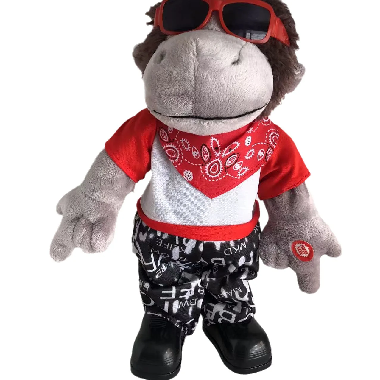 Electric-Stuffed-Toy-Monkey-Can-Sing-And-Dance-Orangutan-Arm-Swing-Cool ...