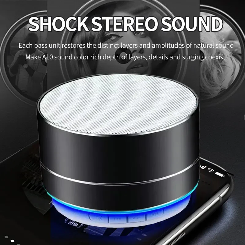 A10-Mini-Wireless-Bluetooth-Outdoor-Subwoofer-Portable-Speaker-Radio ...
