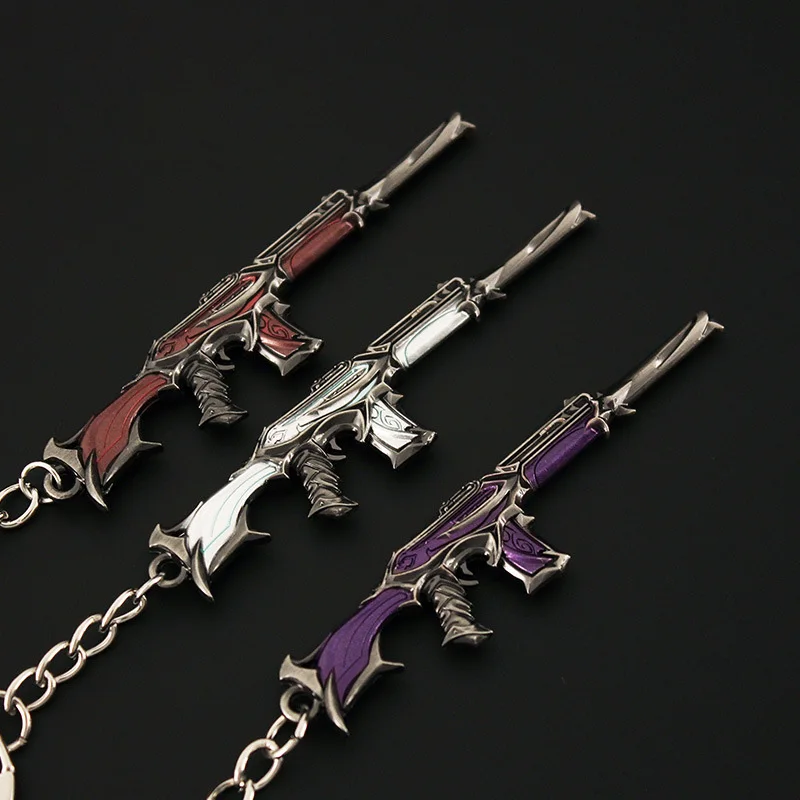 Valorant-Keychain-Reaver-EP-5-Phantom-8cm-Game-Peripheral-Metal-Agents ...