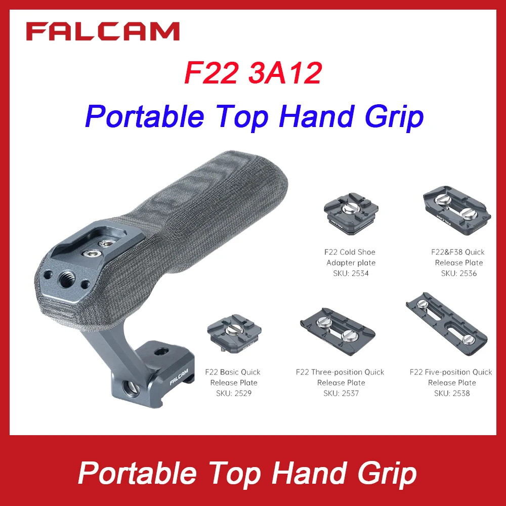 FALCAM-F22-3A12-Portable-Top-Hand-Grip-Univerisal-Quick-Release-Grip ...