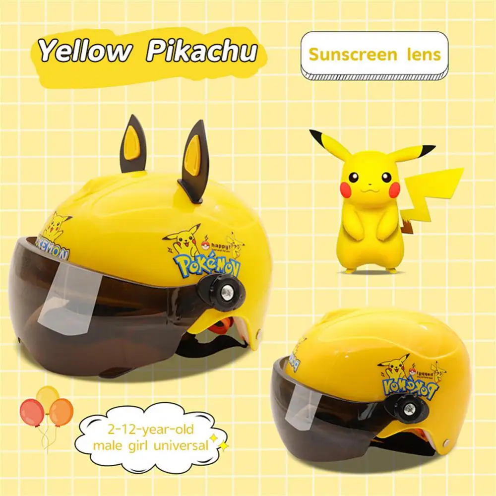 Pikachu Pokemon Custom Painted Motorcycle Helmet, 57% OFF