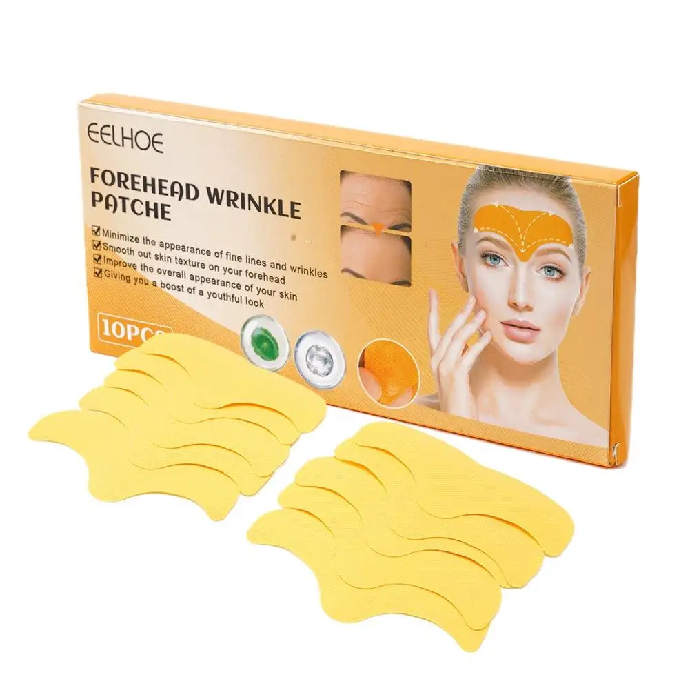Anti-Aging-Collagen-Gel-Patch-10pcs-Forehead-Line-Removal-Firming-Mask ...