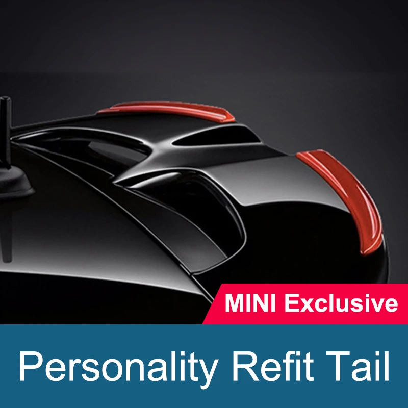 Spoiler-Red-Carbon-Fiber-Black-Color-Rear-Spoiler-Extension-Lip-Fins ...