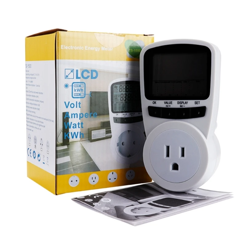 652F-Upgrade-LCD-Display-Power-Meter-Plug-Power-Consumption-Monitors ...