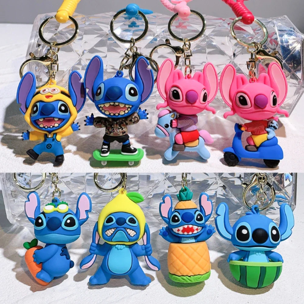 50-Types-of-Stitch-Disney-Cute-Keychain-for-Couples-Kawaii-Kids-Gift ...