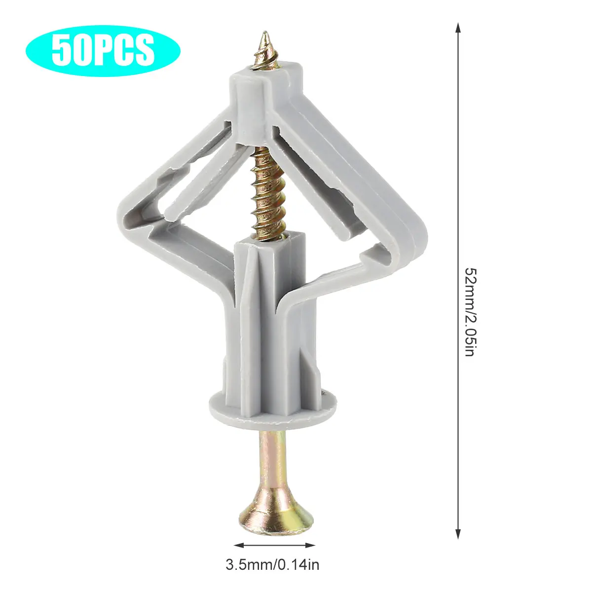 Wall Anchors Dry Kit Hollow Self Tapping Sheetrock Anchors Drywall Anchors