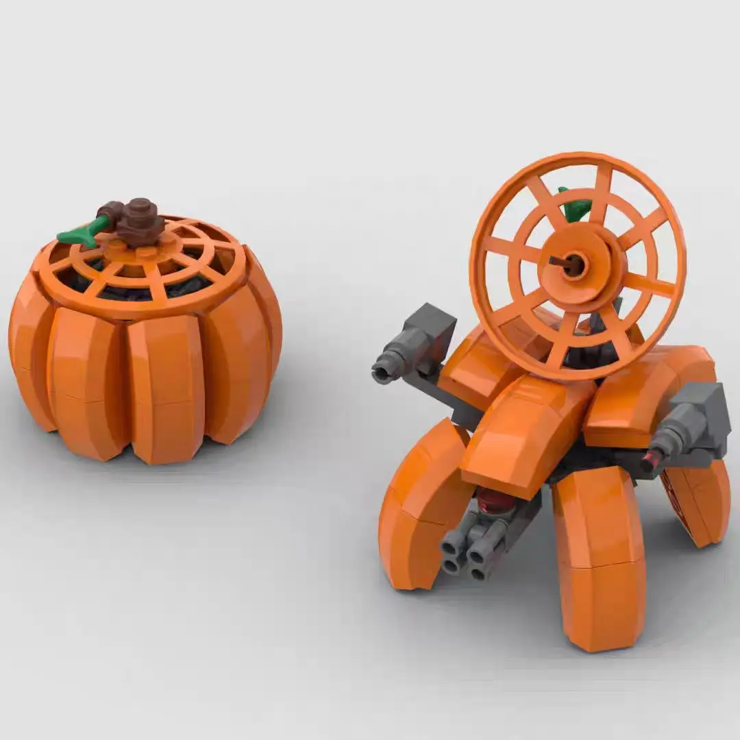 MOC-Transforming-Pumpkin-King-Kong-Mecha-Robot-Building-Block ...