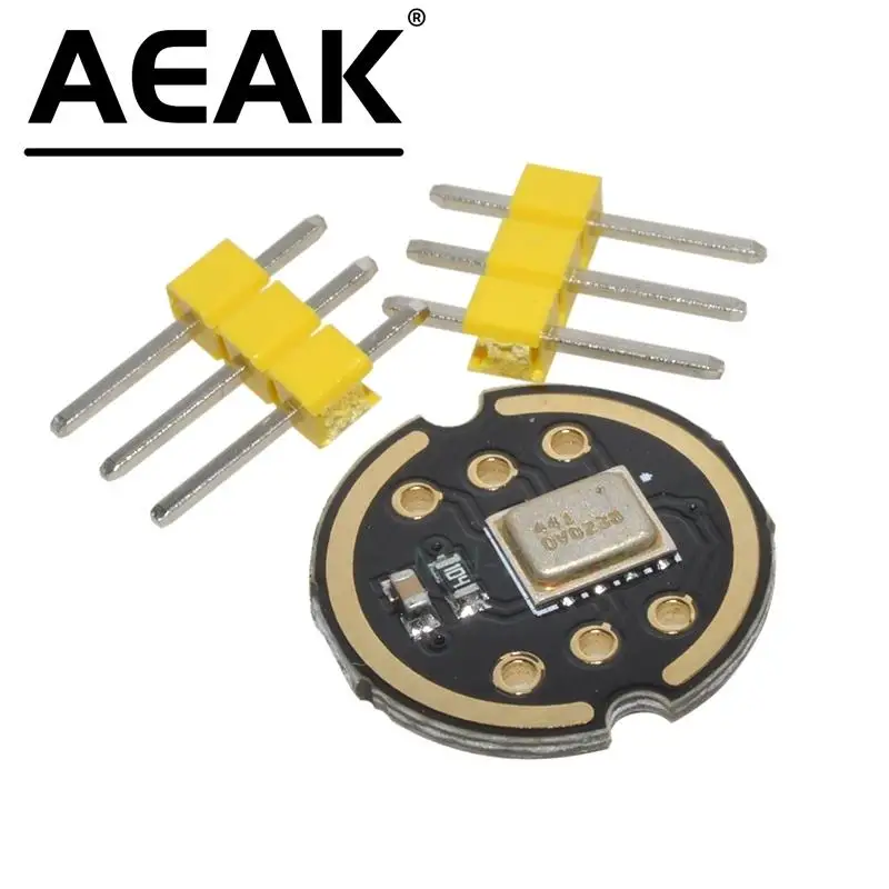 Aeak 무 지향성 마이크 모듈 I2s 인터페이스 Inmp441 Mems Esp32 용 고정밀 저전력 초소형 볼륨