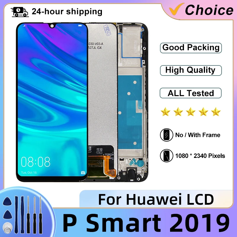 Pantalla-LCD-para-Huawei-P-Smart-2019-digitalizador-de-pantalla-t-ctil ...