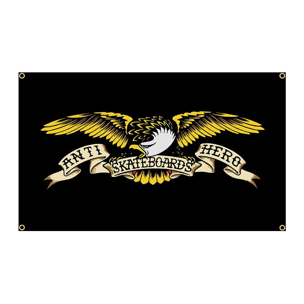 90x150cm-Anti-Hero-Classic-Eagle-Skateboard-Deck-Flag-Banner-Decoration ...