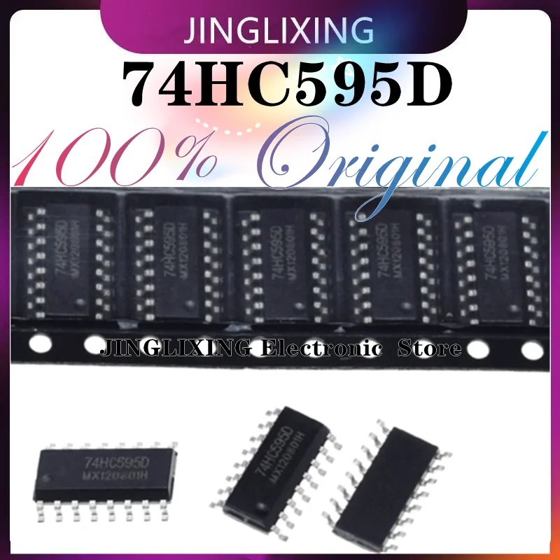 10pcs/lot New Original 74HC595D 74HC595 SOP-16 in stock
