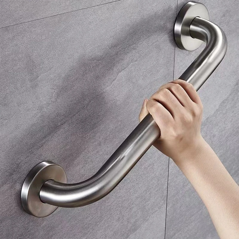BATHROOM STAINLESS STEEL SAFETY TOILET /GRIP HANDBAR HANDLE /HANDRAIL ...