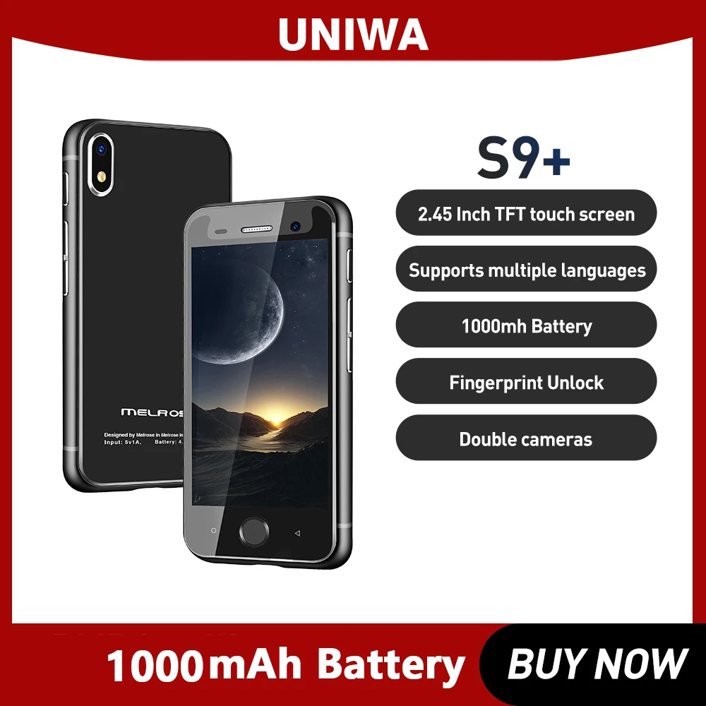 Melrose S9 Plus 4G Android 7.0 Mini Smartphones Quad Core 1G RAM 8GB ...