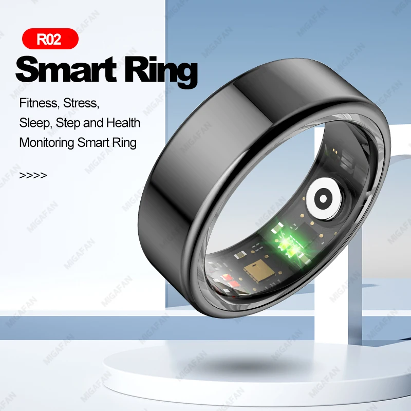R02-Smart-Ring-Activity-Fitness-Tracker-Heart-Rate-Sleep-Monitor-Blood ...