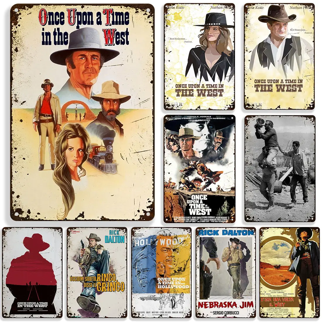 Once Upon A Time In The West Poster