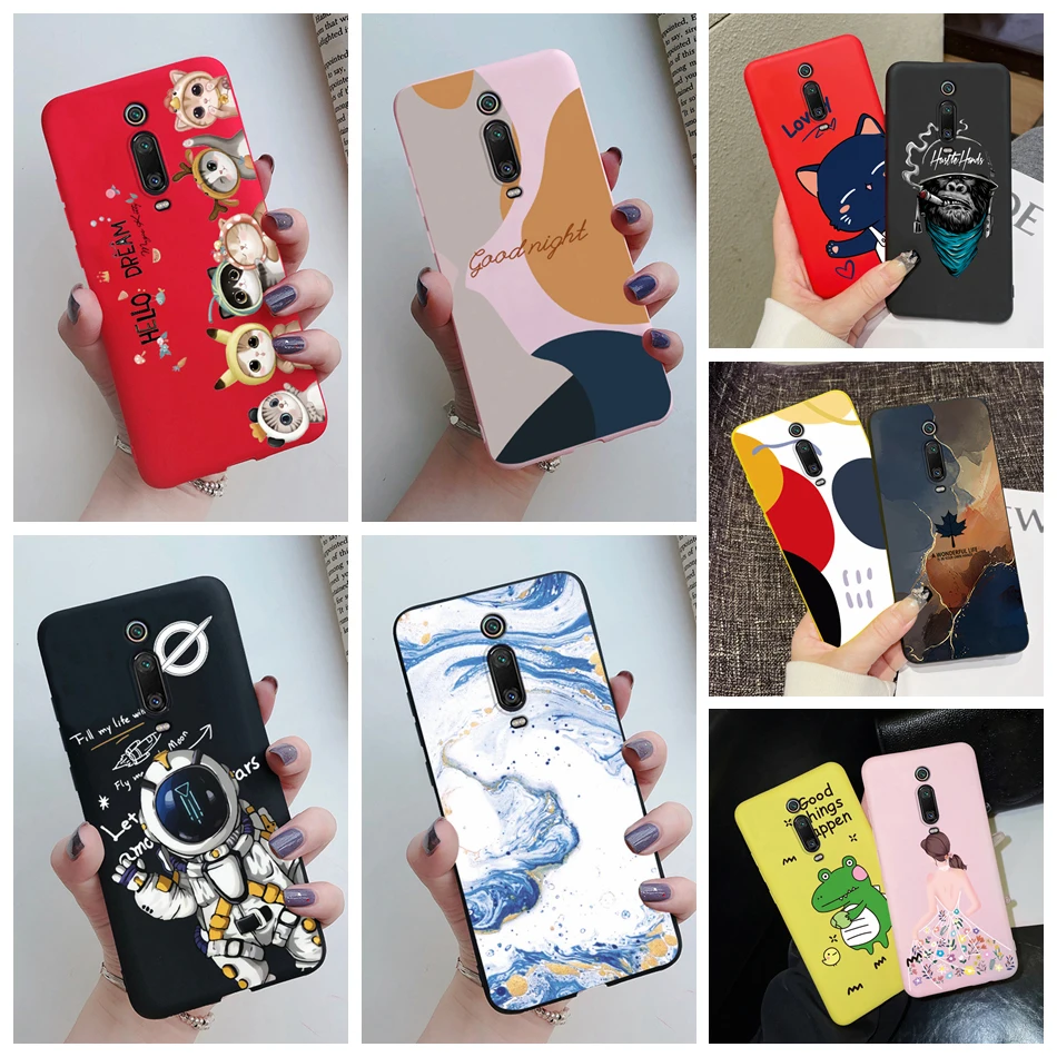 For Xiaomi Mi 9T Case Mi9T Pro Cute Cats Cartoon Soft Silicone Slim ...