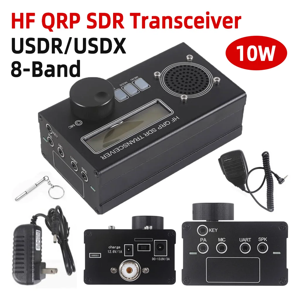 USDX-QRP-Radio-Transceiver-6000mAh-SDR-Transceiver-8-band-SSB-CW-QRP ...