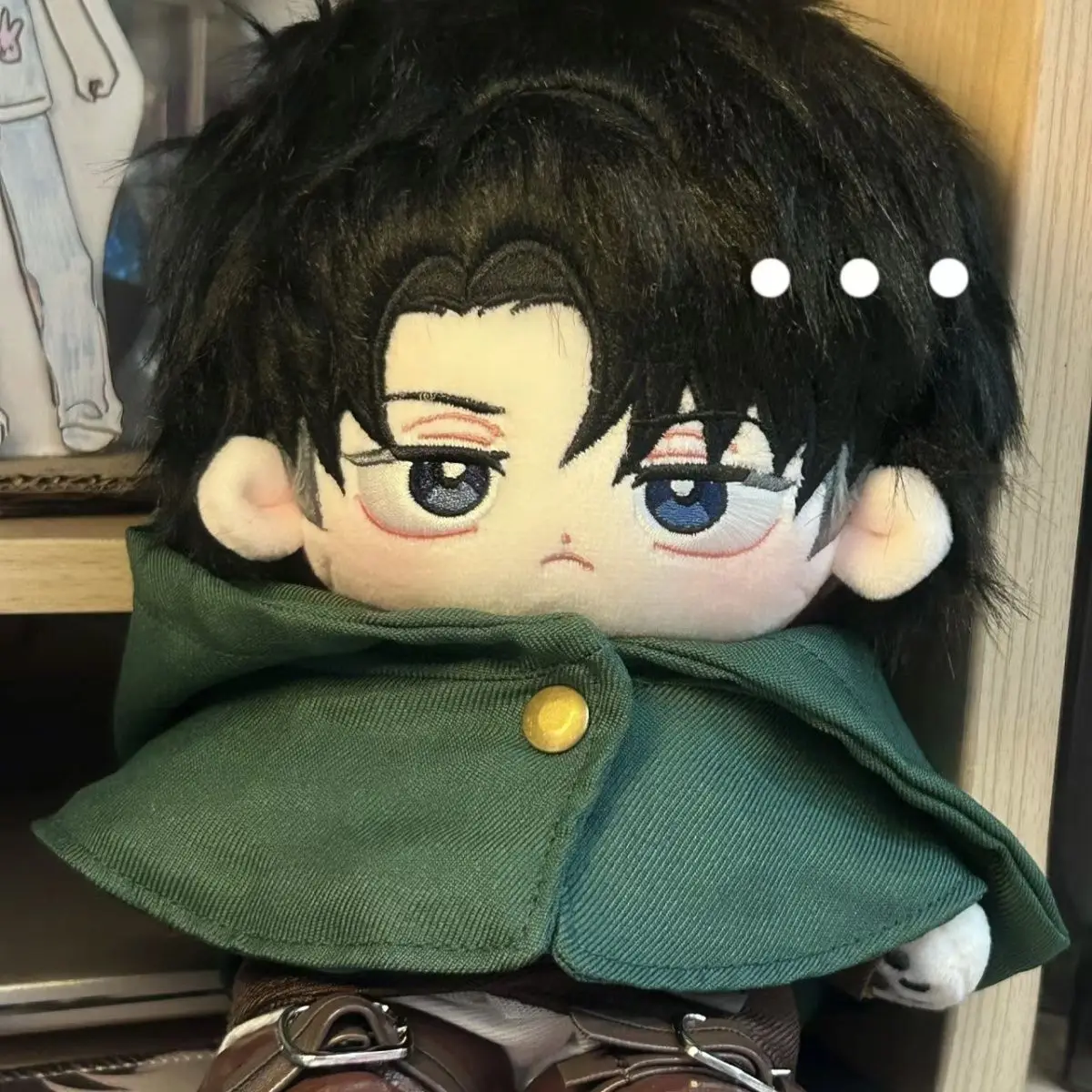 Stuffed-20cm-Levi-Cotton-Doll-Cute-COS-Anime-Attack-on-Titan-Dress-up ...