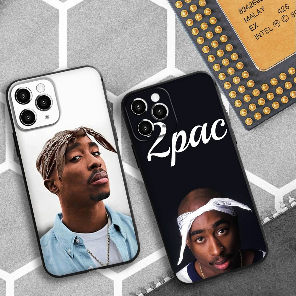 FOR IPhone Rapper 2pac Singer Tupac Phone Case FOR IPhone 14 11 12 Pro ...