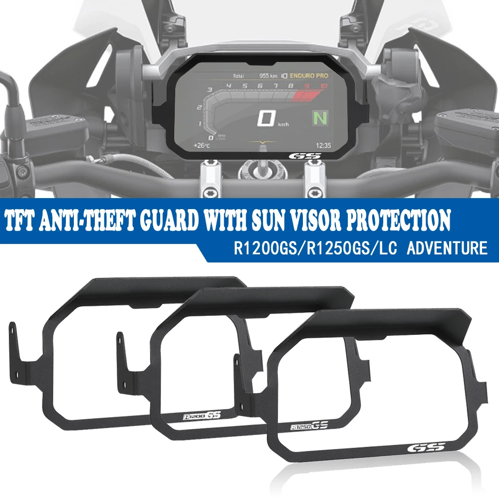 GS-1250-1200-NEW-Meter-Anti-theft-Frame-Cover-Screen-Protection-For-BMW ...