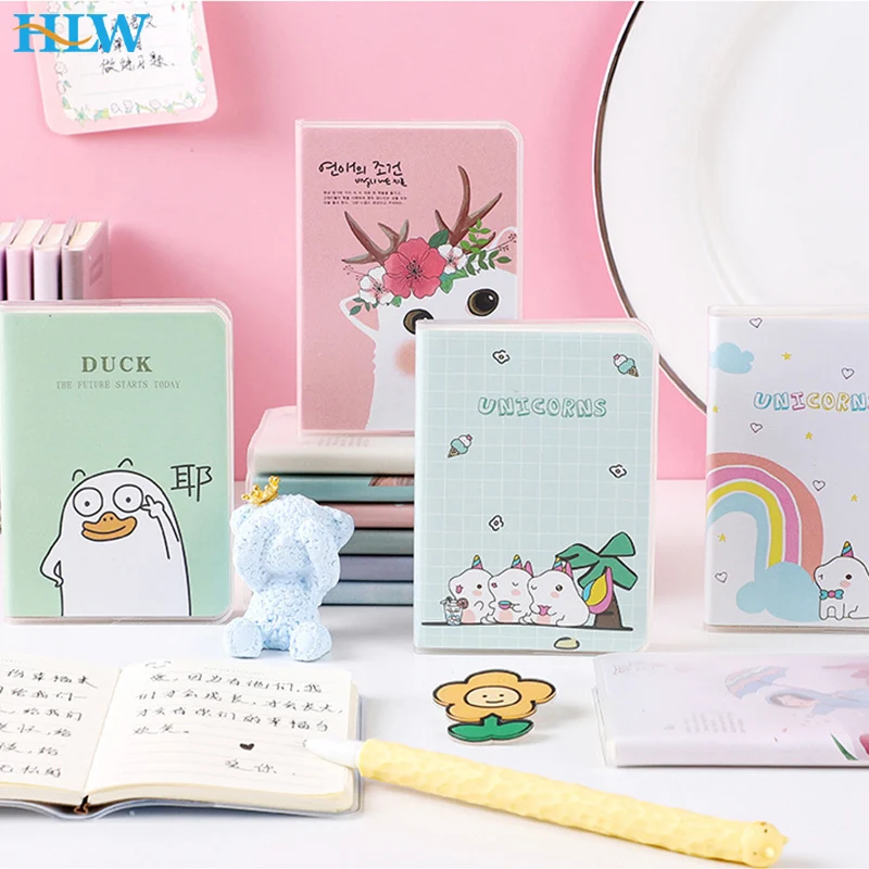 Kawaii-Animals-Notebook-Cute-Cartoon-Planner-Journal-Portable-Pocket ...
