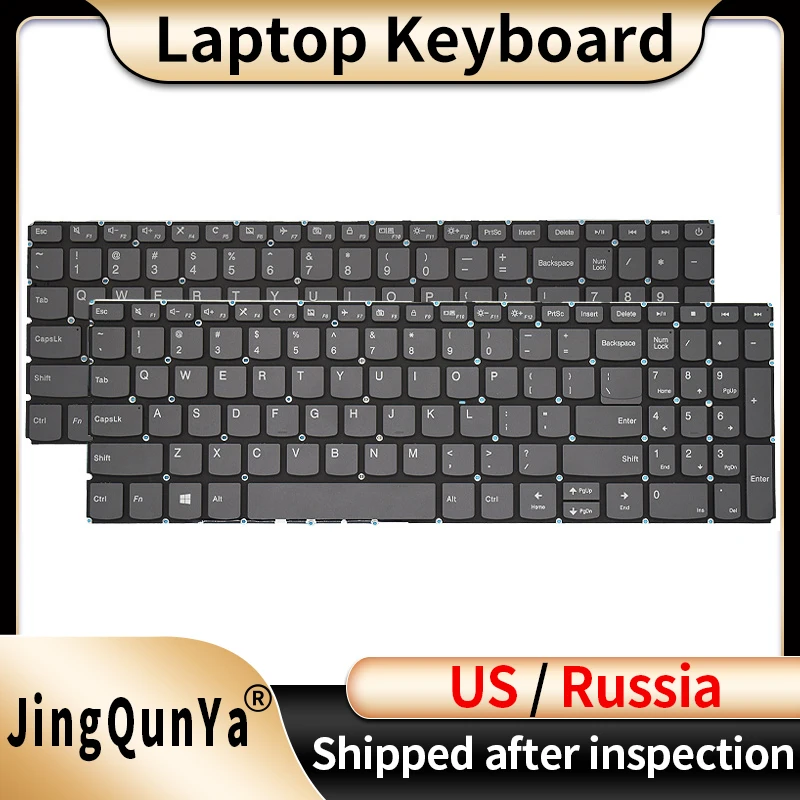 US-RU-Russian-Backlit-Laptop-Keyboard-For-Lenovo-Ideapad-3-15ADA05 ...