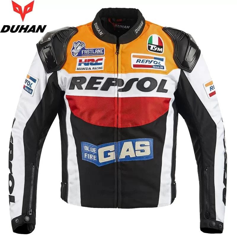 Men-DUHAN-Motocross-Equipment-Protect-REPSOL-Motorcycle-Jacket ...