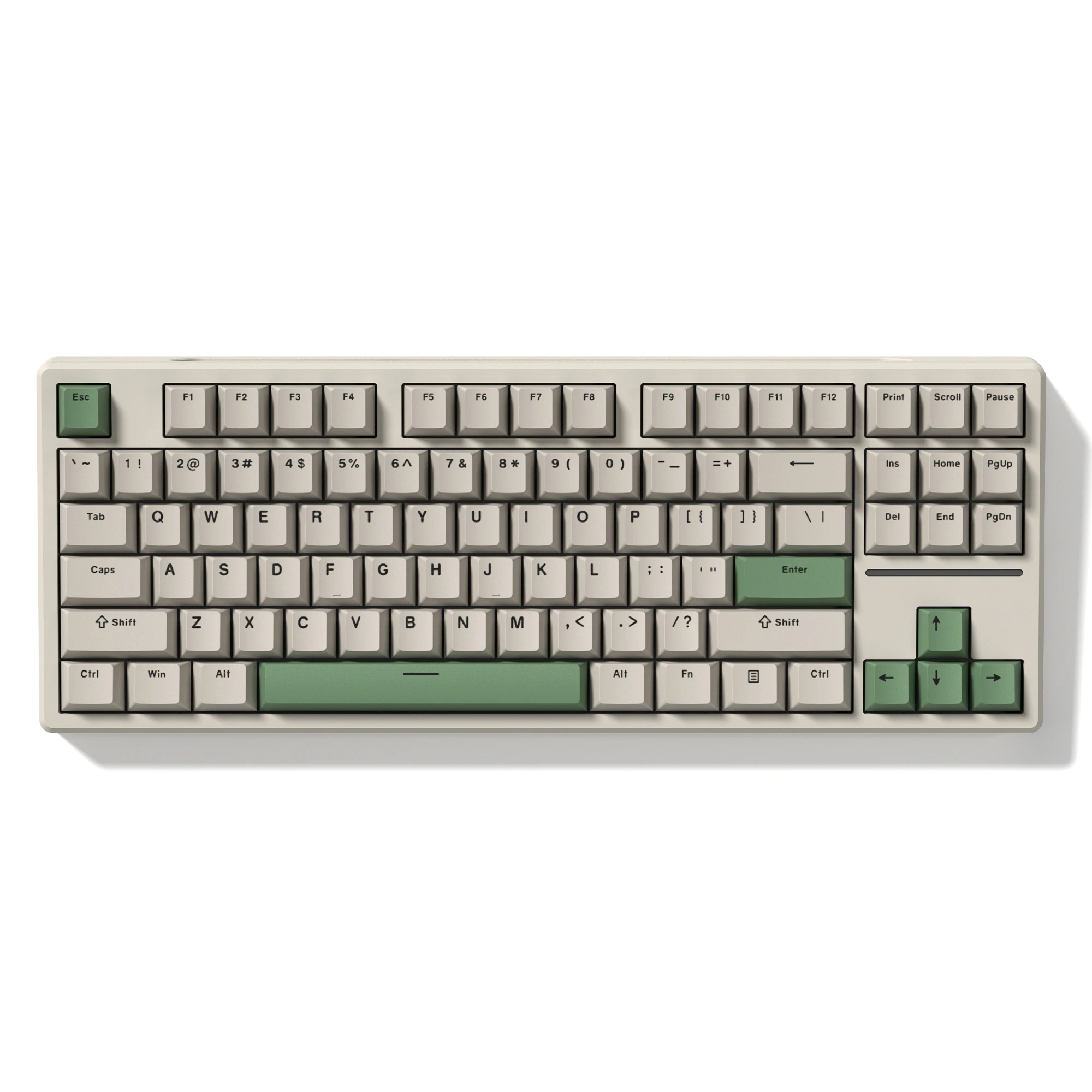 womier-WK87-Retro-Grey-Bluetooth-2-4GHz-USB-C-Wireless-Mechanical ...